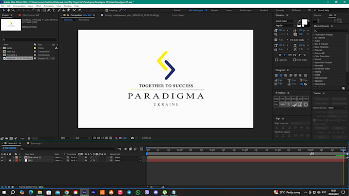 Creating logo animations, looping animations, video editing by Vladimir ...