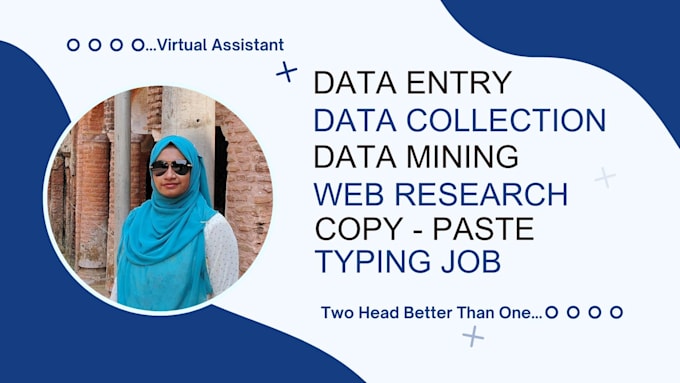 Do data entry, data collection, data analysis, data copy paste excel csv jobs by Selina_sb | Fiverr