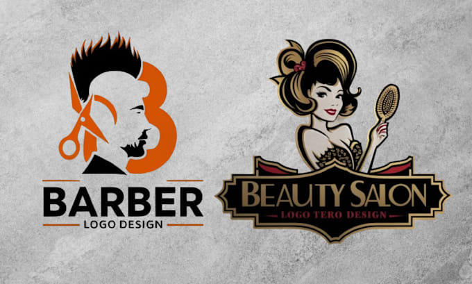 Do logo for barber, haircut,saloon, fade,makeup, skincare, cosmetic ...
