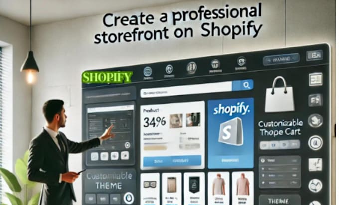 Design a professional shopify storefront for you by Mrcoachh | Fiverr