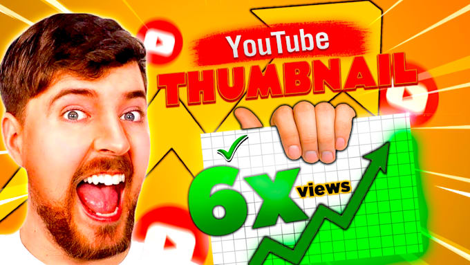 Create click boosting youtube thumbnails for you by Felipem_design | Fiverr