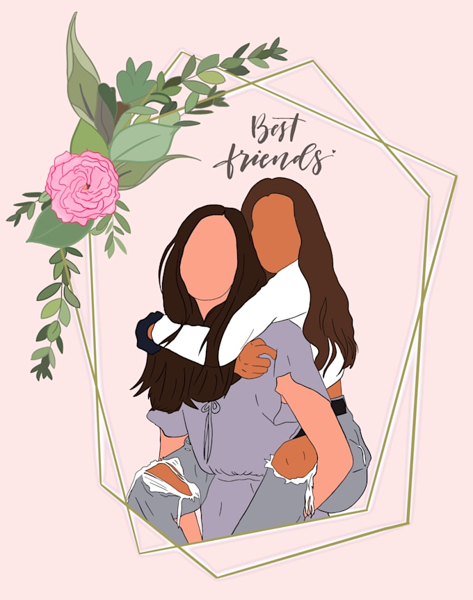 Create custom outline art of people for your unique projects by ...