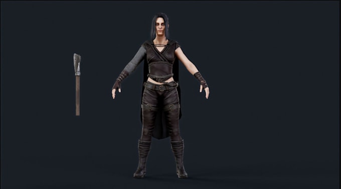 Build Realistic 3d Character Rerig Ue5 Epic Nsfw Model 3d Topology