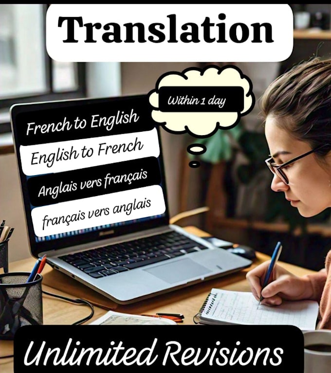 Translate english to french by Muqadasg6ilyas | Fiverr