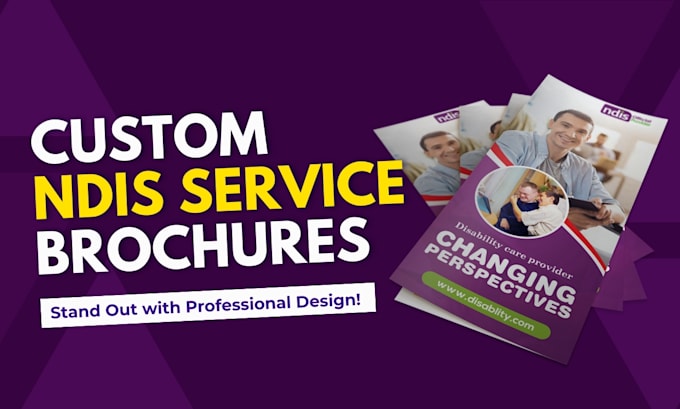 Expert ndis flyer and brochure design for disability services by ...