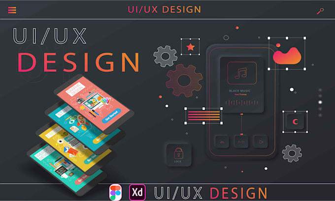 Do ui ux design for app using figma, website ui ux design, figma prototype by Studio141 | Fiverr