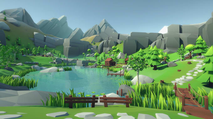 Do game art, gfx, map, 3d environment, level design, tileset for roblox games by Gabrielcole9 ...