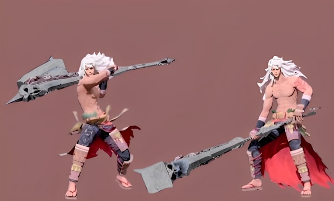 Create 3d game character 3d game model 3d game assets 3d animation for game by Bakar757 | Fiverr