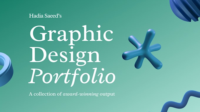 Be your personal graphic design expert by Hadiasaeed786 | Fiverr