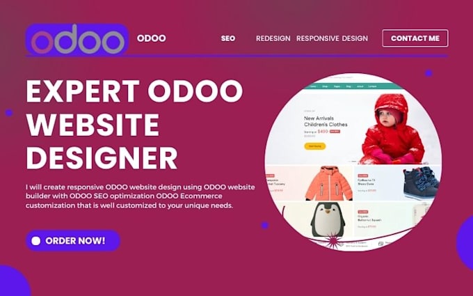 Odoo website design odoo website redesign odoo ecommerce website customization by Sammibest1 ...