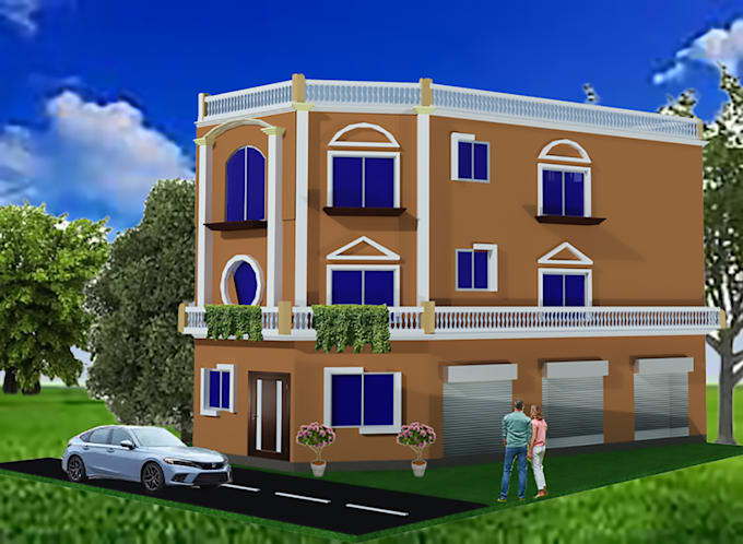 Create detailed 2d and 3d autocad drawings with complete project documentation by ...