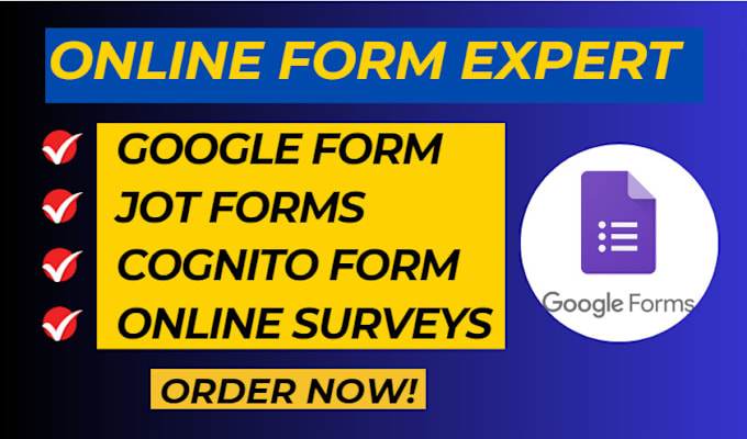 Create jotform, google form, type form and cognito form by Im_aneeqa ... Create jotform, google form, type form and cognito form by Im_aneeqa ...
