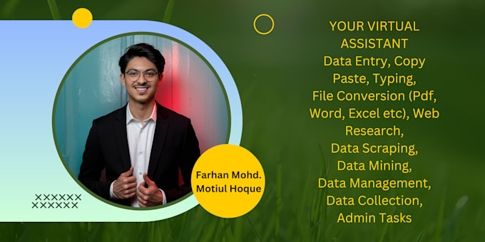 Do data analysis, lead generation and fast data entry by Farhan_data1 | Fiverr