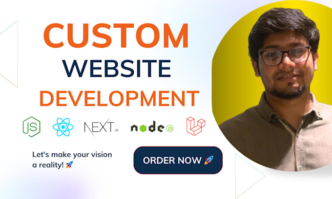 Build Or Rebuild Website Development Full Stack Developer Create Custom Website By Mithunpranto