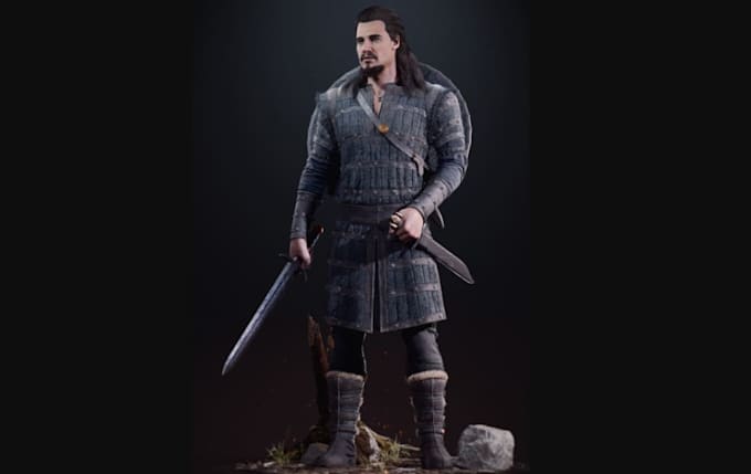 3d photorealistic character in daz3d for ue5 game, zbrush model, cgi ...