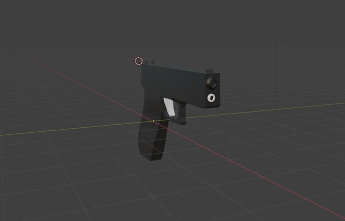 Create gun in blender by Jasseramr | Fiverr