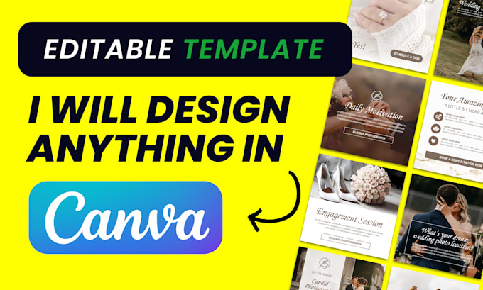 Design anything using canva pro by Finearts_by_cae | Fiverr