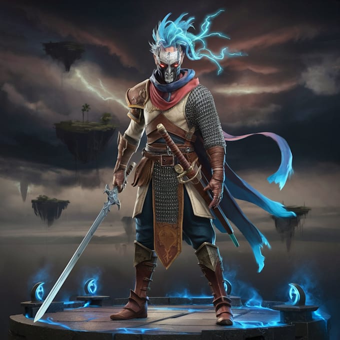 Draw your dnd or anime character design by Cutalaza | Fiverr