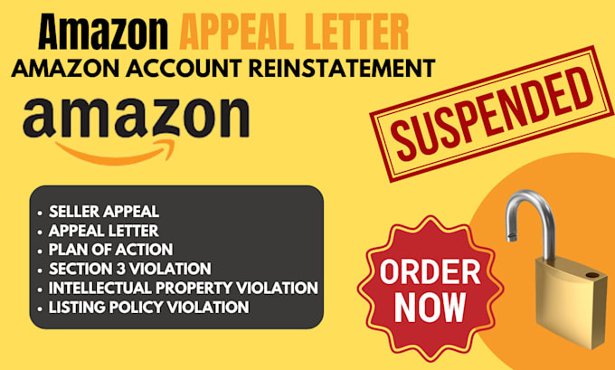 Write amazon appeal letter poa amazon reinstatement section 3 patent ip ...