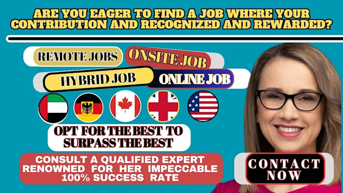 Search and apply for jobs, remote and onsite usajobs using reverse recruit by Hea_12 | Fiverr
