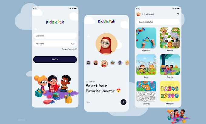 Develop language learning app, kid learning app by Dexify_inc | Fiverr