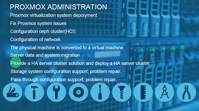 Be your proxmox system administrator by Albert_al | Fiverr