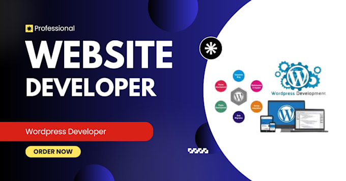 Custom wordpress website design responsive seo optimized and professional by Kaleemullah4444 ...