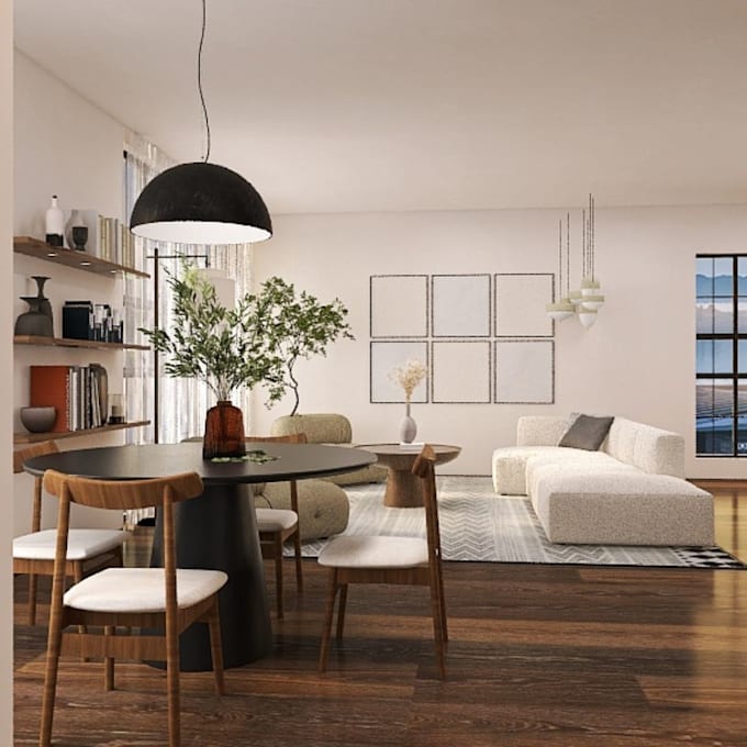 Create a stylish, virtual interior design for your home by Charlotterce ...