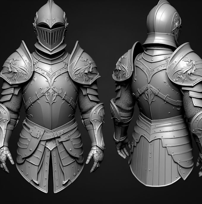 3d cosplay mask,3d armour,3d weapon,realistic character for game armour ...