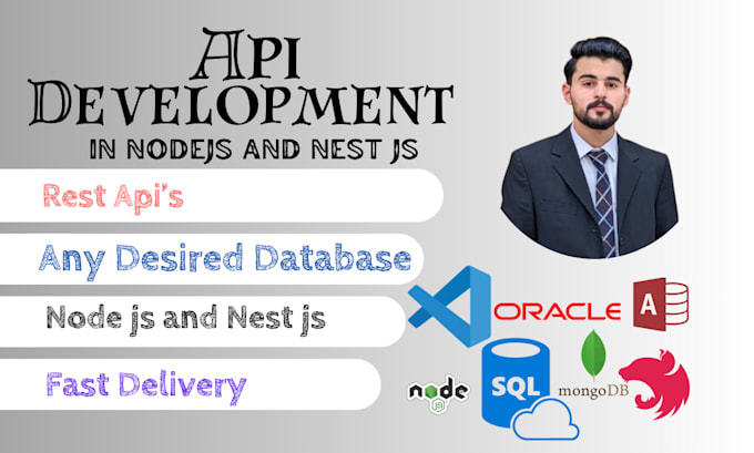 Create rest api in nestjs , nodejs , express js by Saqibawan11512 | Fiverr