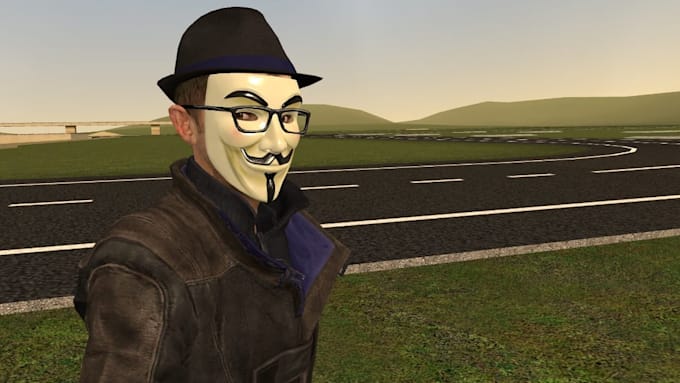 Model Port Edit Gmod 3d Playermodel Custom Gmod Map Sfm Mmd 3d Model