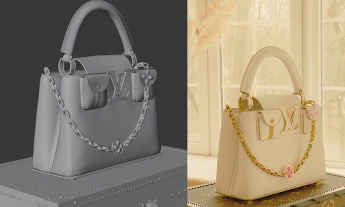 Make 3d realistic shoes, footwear, bags, cloth modeling, for second ...