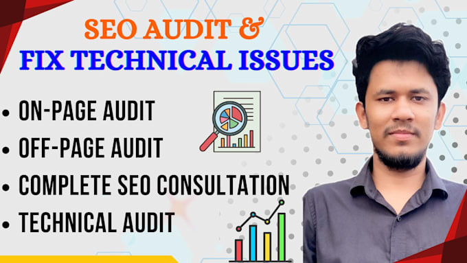 Do technical seo audit and fix your website errors by Sayedprodm | Fiverr