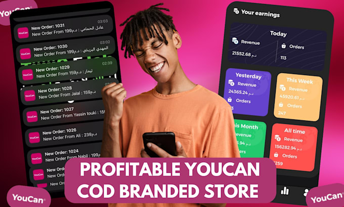 Create a profitable youcan store for cod in all markets by Karemservices | Fiverr