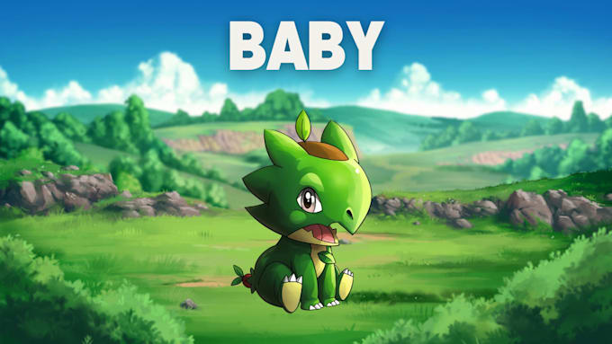 Design your custom pokémon or fakemon by Meliorfashion | Fiverr