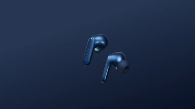 Realistic 3d earbuds animation 3d headset design and modeling headphone ...