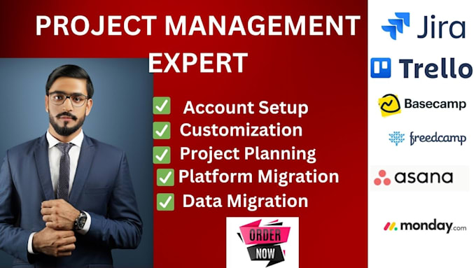 Setup trello basecamp fredcamp jira asana monday hubstaff paymo teamwork crm by Tunmiseforex ...