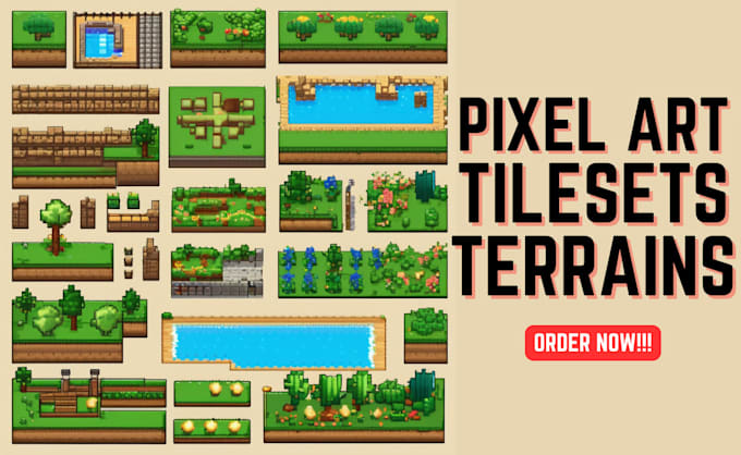 Do pixel game tileset pixel game art pixel environments art background ...