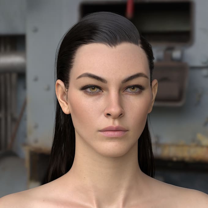 Do daz 3d realistic character and unreal engine character by Harisha_ | Fiverr