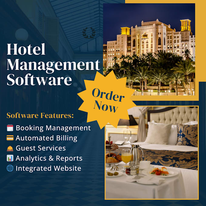 Develop hotel management system by Bharat1582 | Fiverr