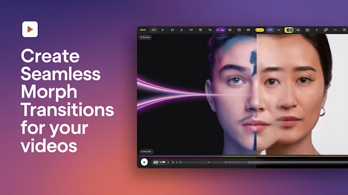 Create seamless morph transitions for your videos by Ousamine | Fiverr