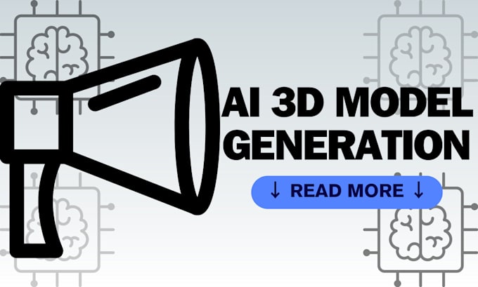 Ai generate 3d models by Onexfear | Fiverr