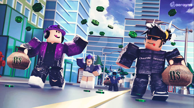 Roblox game character design, realistic map, build roblox asset, for ...