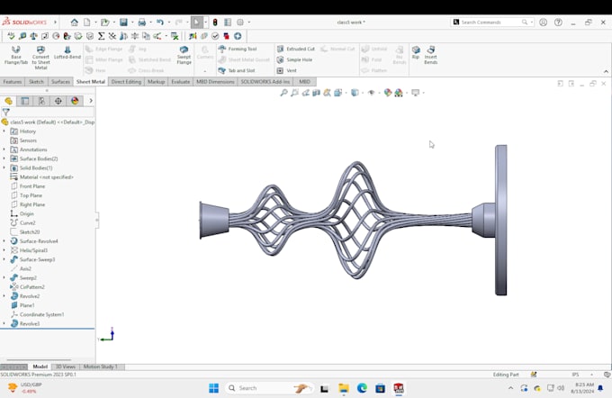 Creat 3d model by solidworks by Nazmul_hasa | Fiverr