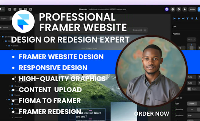 Develop or redesign professional framer website by Thomasdavidweb | Fiverr
