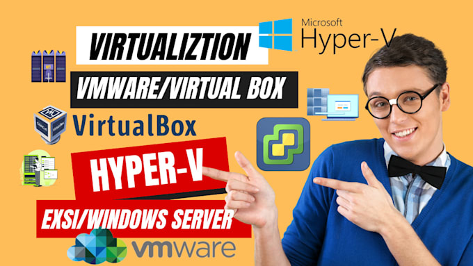 Install and configure vmware esxi and hyper v infrastructure by Mirha1995imran | Fiverr