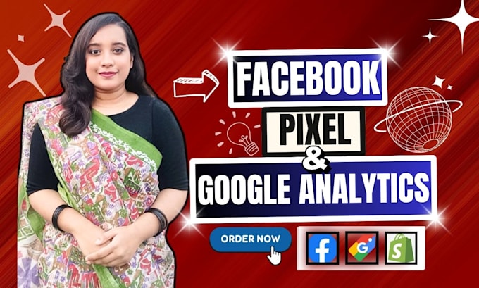 Do web analytics setup, social media analytics, facebook pixel,ga4 serverside by Metaadsservice ...
