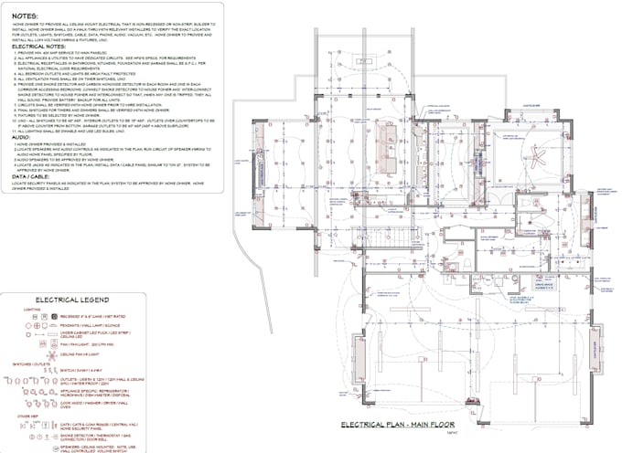 Design hvac, electrical, plumbing mep drawing and commercial permit in ...