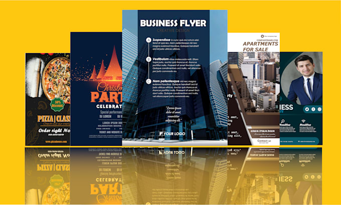 Create pamphlet, poster, custom flyer or brochure by Azlan_designs | Fiverr