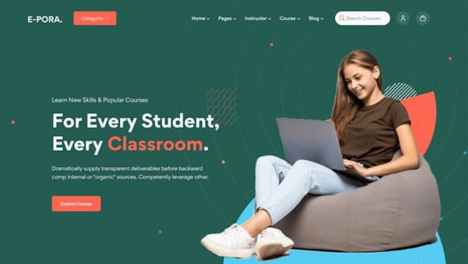 Design course selling website lms learning management system by ...
